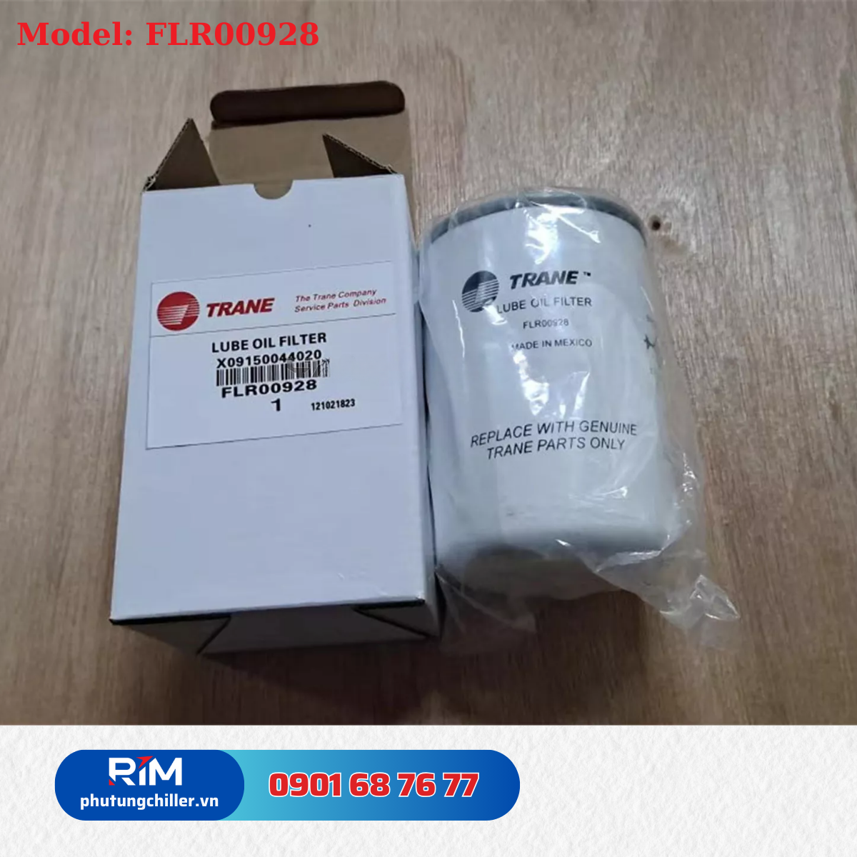 Lọc dầu FLR00928 Trane | Chính Hãng